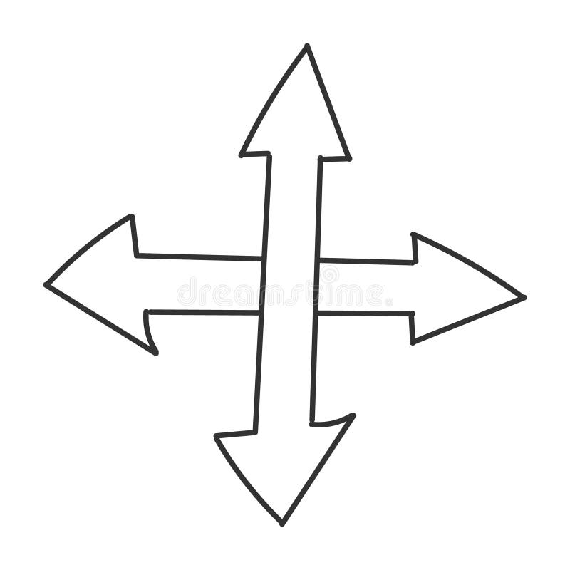 Intersecting Arrow Stock Illustrations – 370 Intersecting Arrow Stock ...