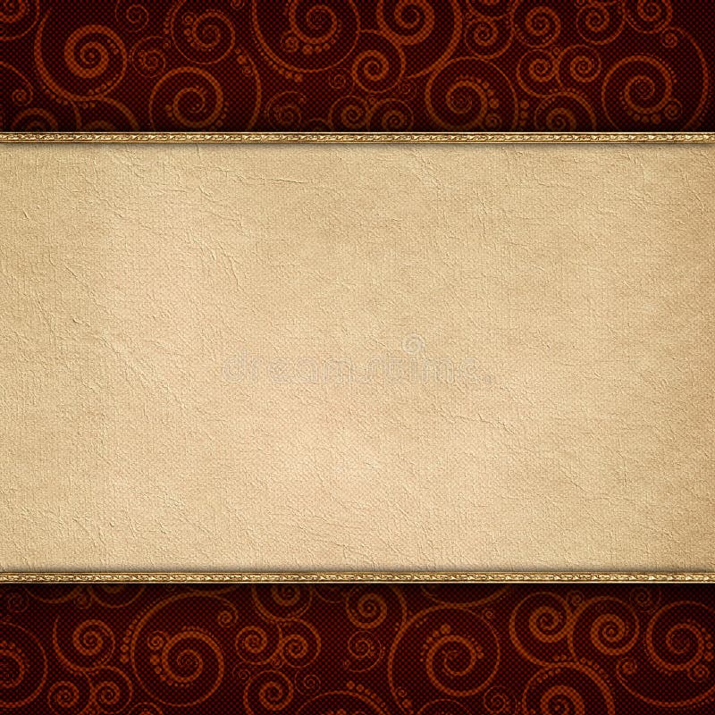 Double-layered Background Template Stock Illustration - Illustration of ...