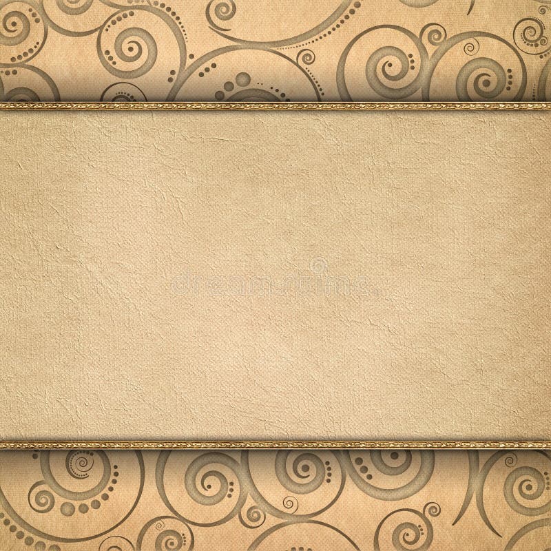 Double-layered Background Template Stock Illustration - Illustration of ...