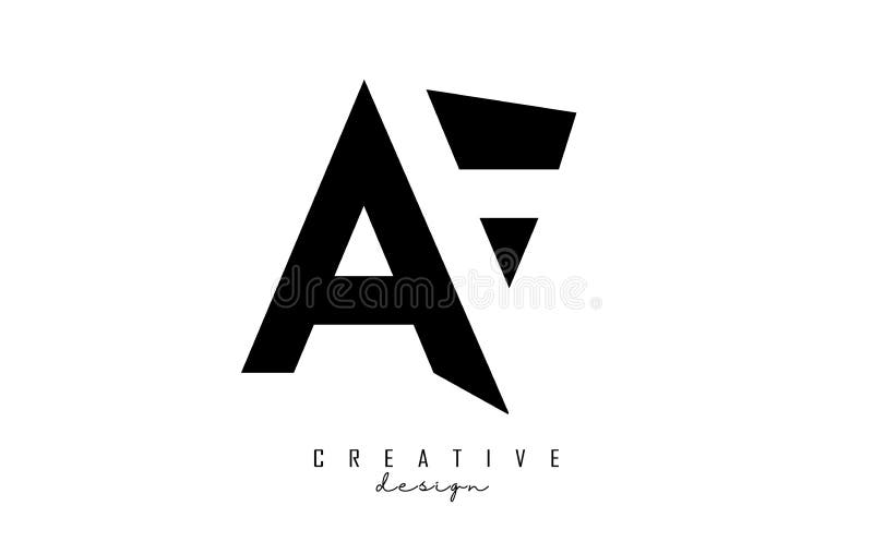 Double a Letter Logo with Negative Space Design and Upside Down Letter ...