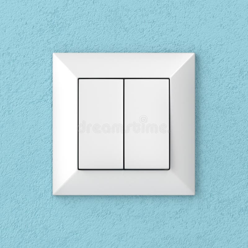 Double Light Switch Stock Illustrations – 463 Double Light Switch Stock ...
