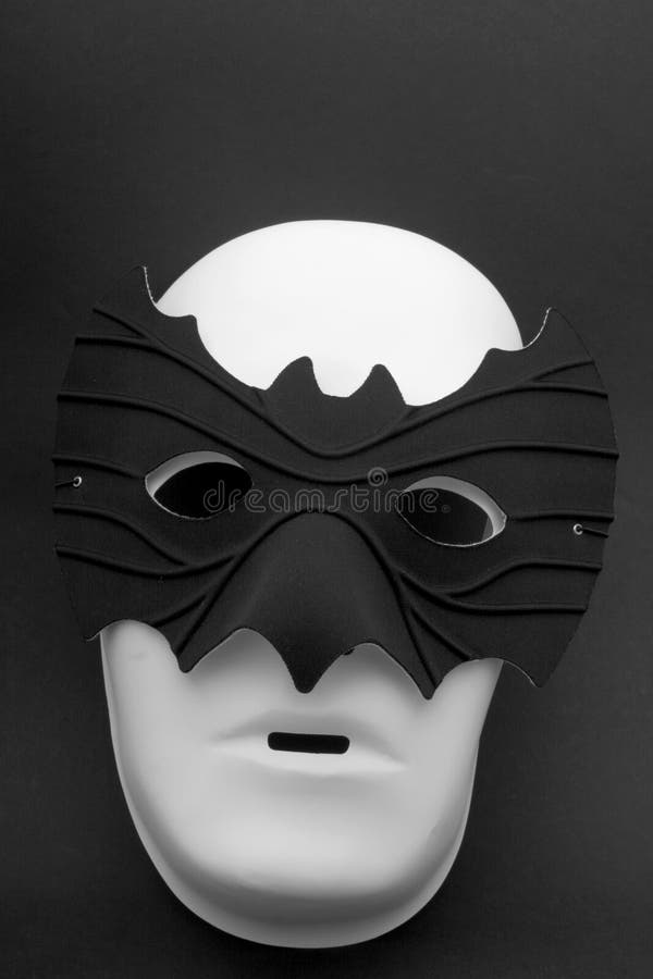 Double mask stock image. Image of white, dark, theater - 3084581