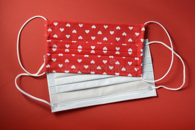 Double masking stock image. Image of medical, cloth - 209767059