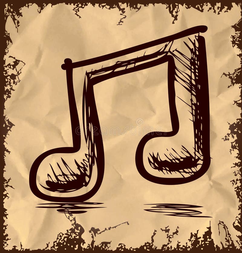 Vintage Music Drawing Stock Illustrations – 22,313 Vintage Music ...