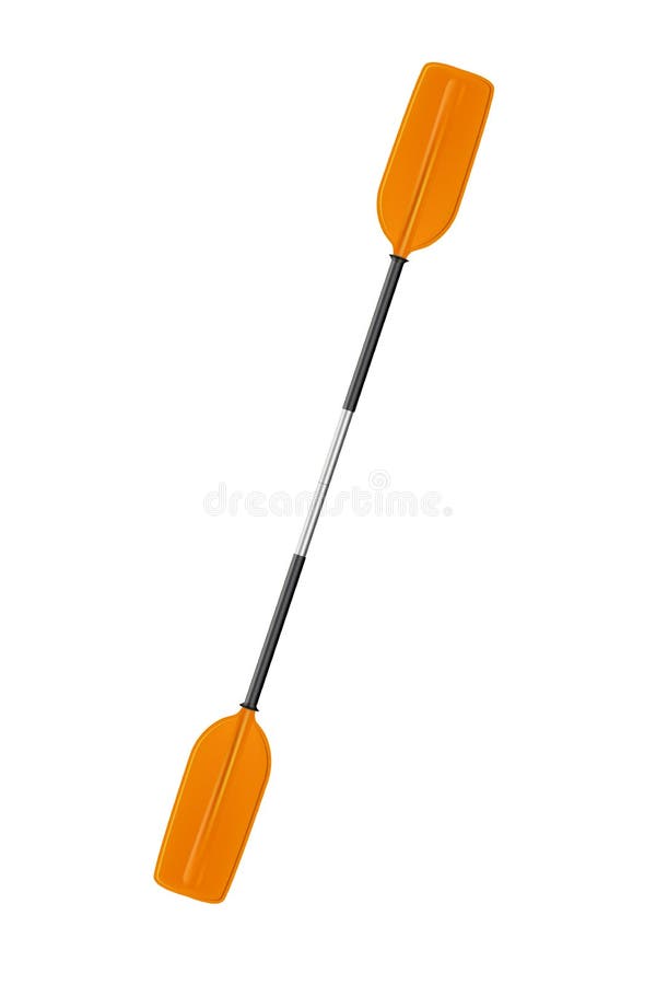 Man Rowing with Paddle on Paddleboard Flat Cartoon Vector Illustration ...