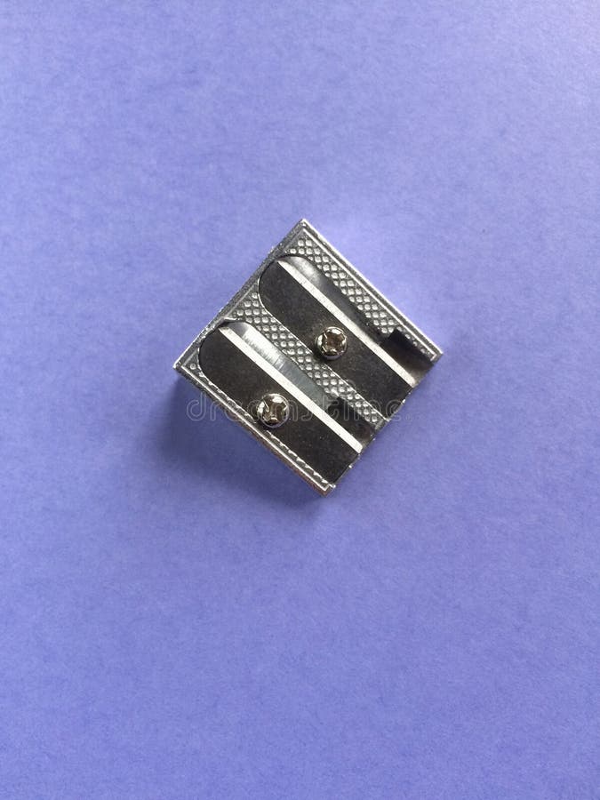 Double pencil sharpener stock photo. Image of sharpener - 140638676