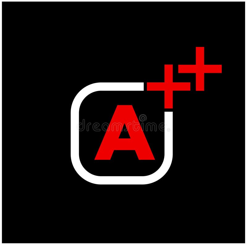 A Double Plus Vector Icon. a and Dubble Plus Sign Stock Vector ...