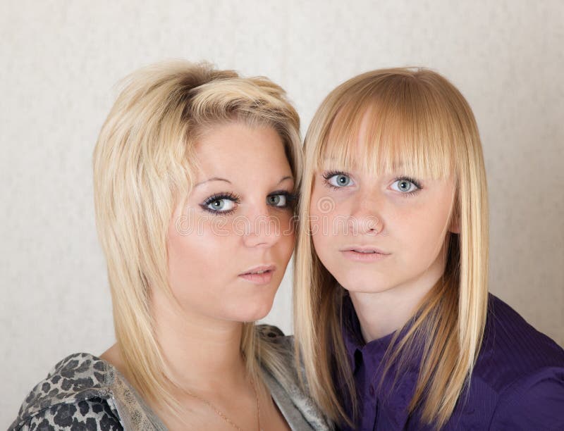 Double portrait stock photo. Image of adult, beauty, friends - 26965930