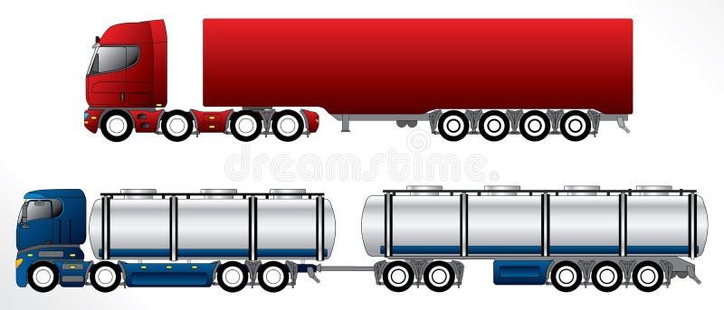 Double Positionnement De Train Routier De B Illustration de Vecteur ...