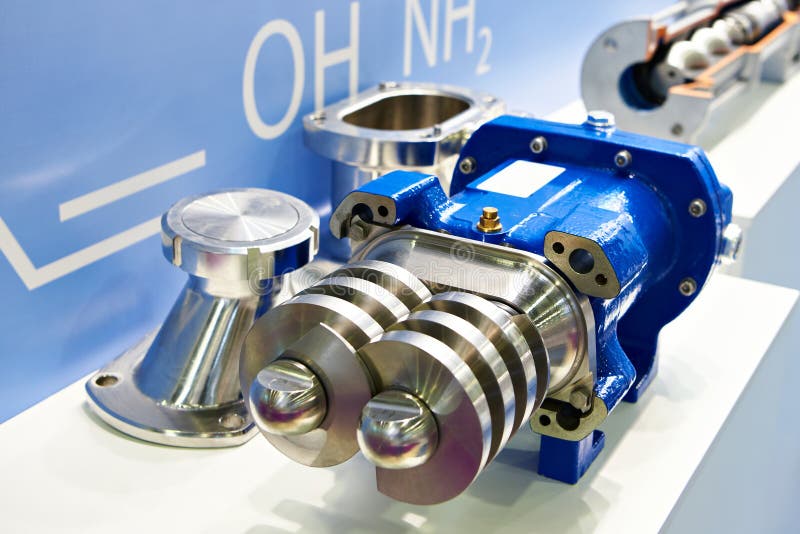 Double pump stock photo. Image of industrial, plumber - 205536258