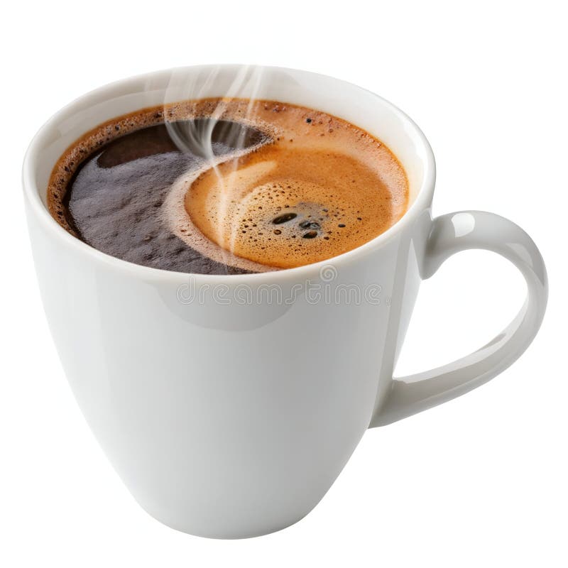 Double Shot Coffee 3D Icon, Espresso and Strong Coffee Concept Stock ...