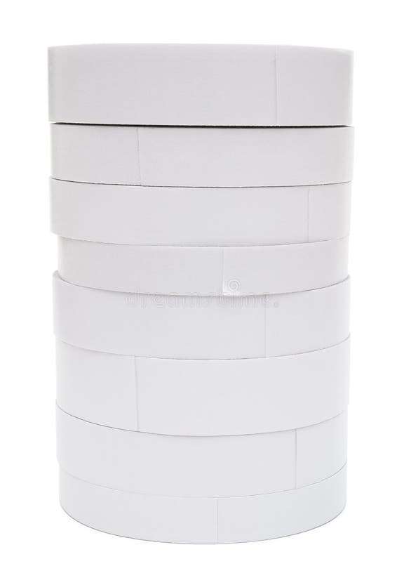 Double Side Adhesive Tapes Stack Up with Stock Image - Image of stack ...