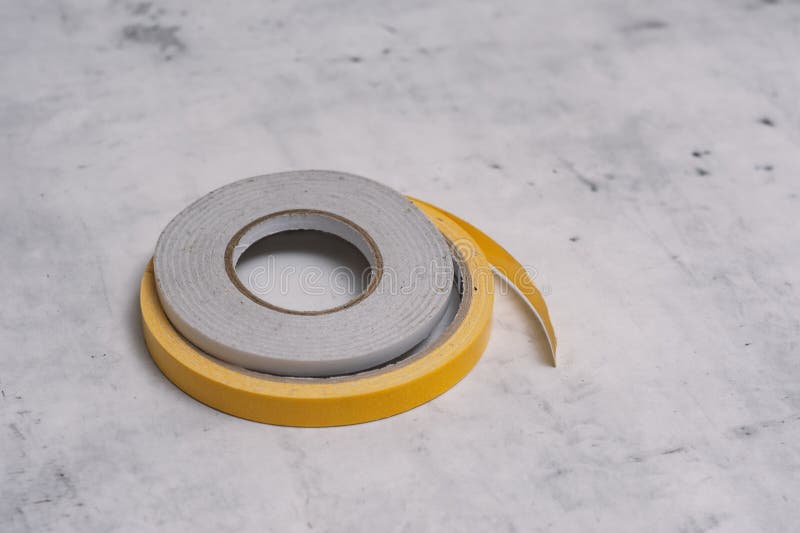 Double-sided Adhesive Tape for Home, Office, and Craft Projects. Stock ...