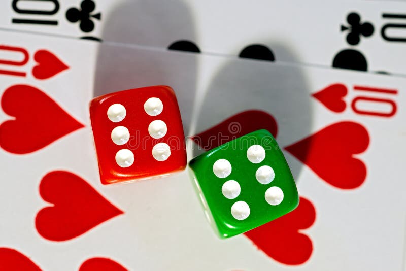 Double six stock image. Image of games, addiction, chance - 42423405