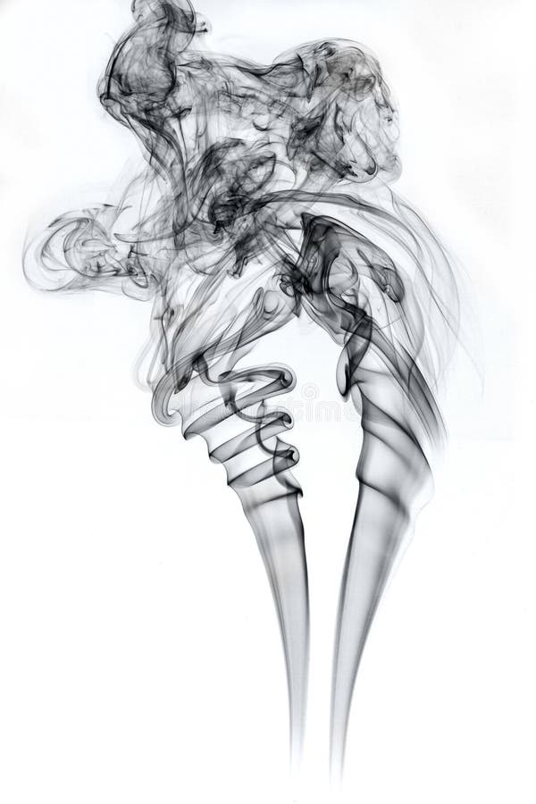 Double Smoke BB121237-1 stock photo. Image of spirals - 65151838