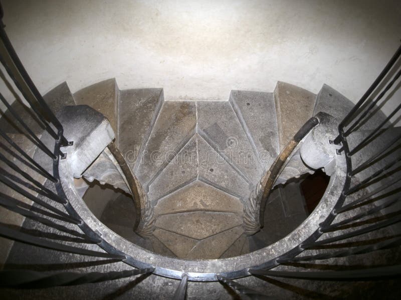 Double Spiral Stair Graz Austria Stock Image - Image of stairway ...