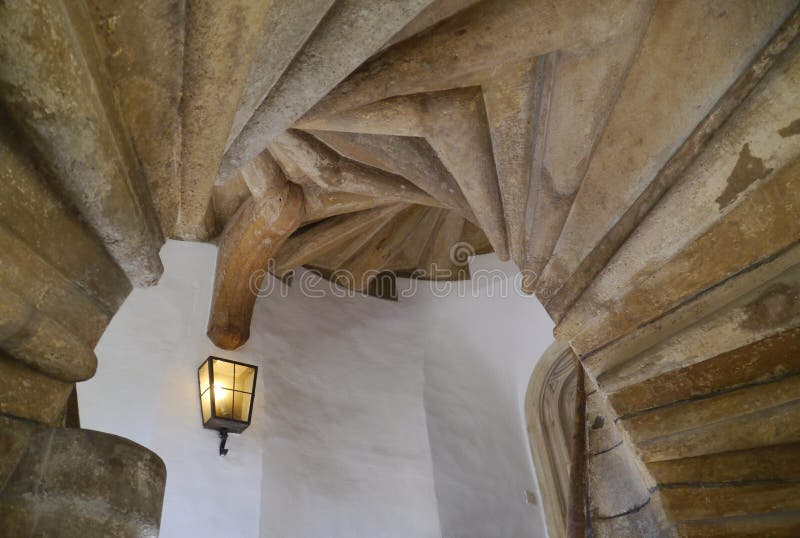 The Double Stairs in a Castle in Graz Stock Photo - Image of burg ...