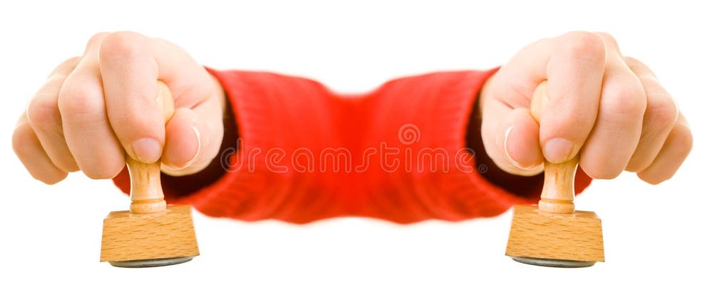 Double stamp stock image. Image of objects, foreground - 7661089