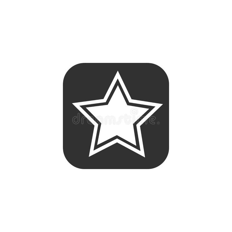 Double Star Icon. Trendy Double Star Logo Concept on White Background ...