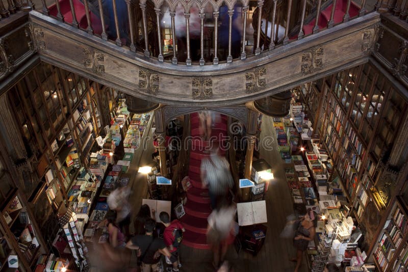 Double Story Library with Butterfly Staircase Editorial Stock Photo ...