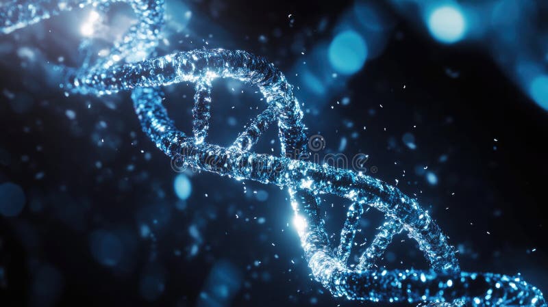 Double Strand DNA stock image. Image of biology, double - 387977339
