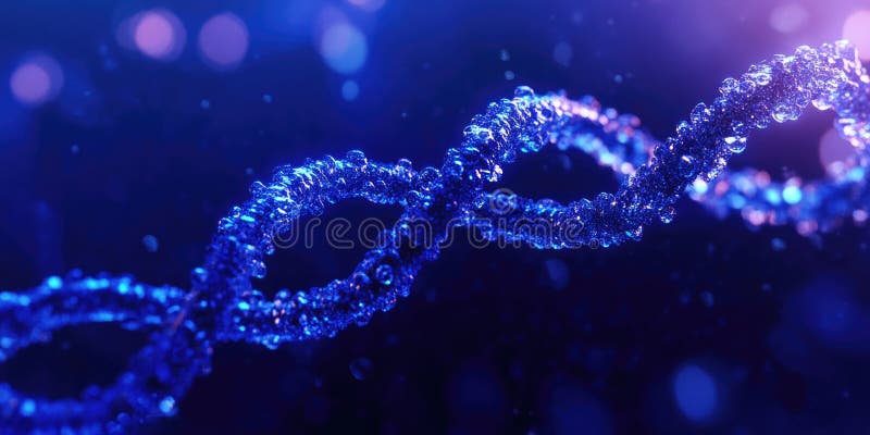 Double Strand DNA stock photo. Image of strand, molecular - 376149338
