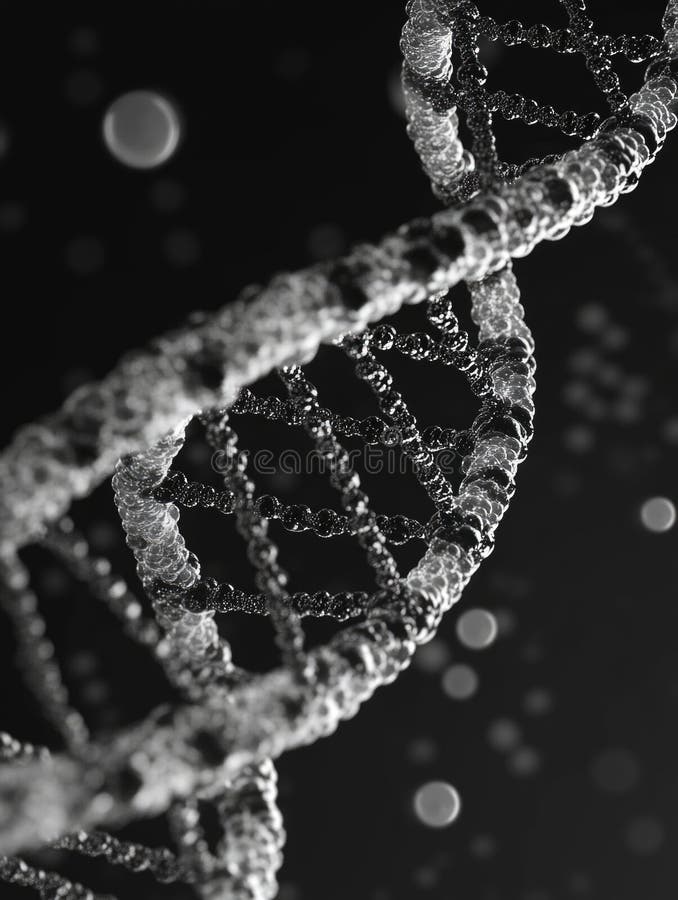 Double Strand DNA stock image. Image of model, nucleic - 381265499