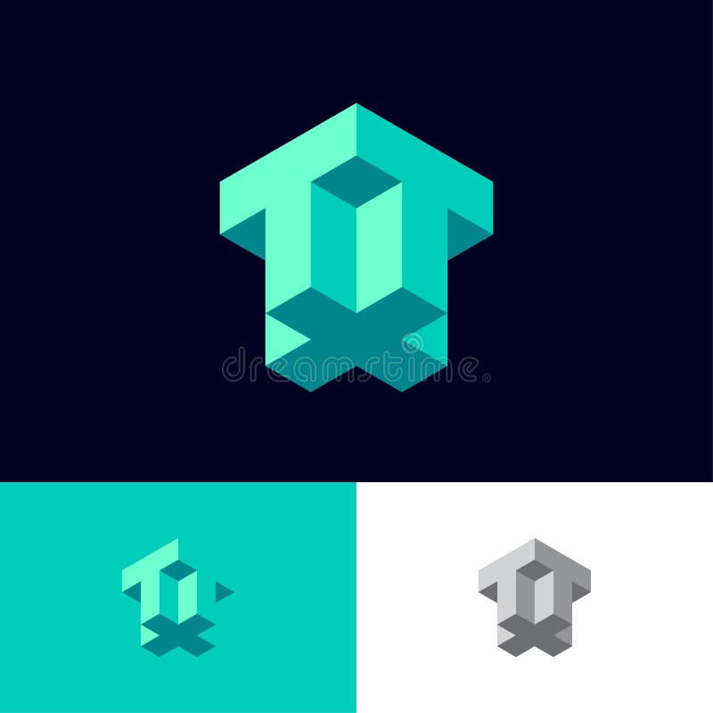 Double D Logo. Drop and Drop Monogram. Two Blue Letters D Like a Drops ...