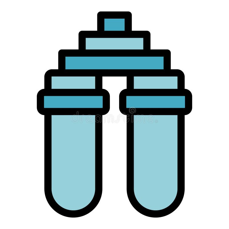 Double Tank Filter Icon Vector Flat Stock Vector - Illustration of ...
