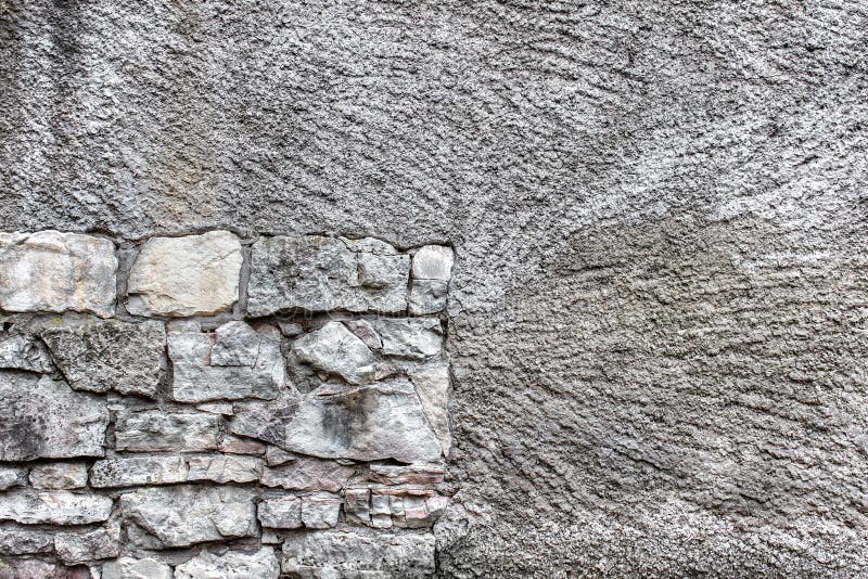 Texture of Concreate Wall with Two Double Patterns. Stock Photo - Image ...