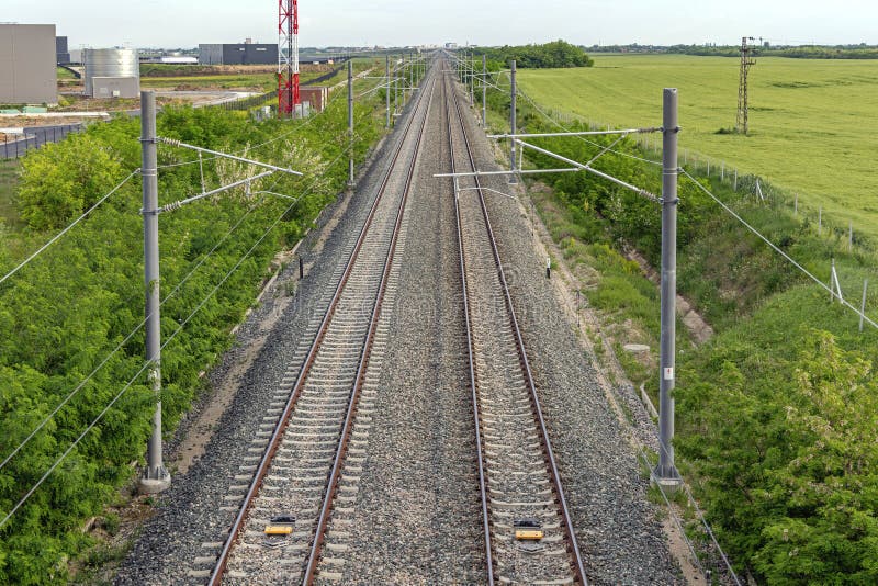 High Speed Rail stock photo. Image of europe, rails - 285455872