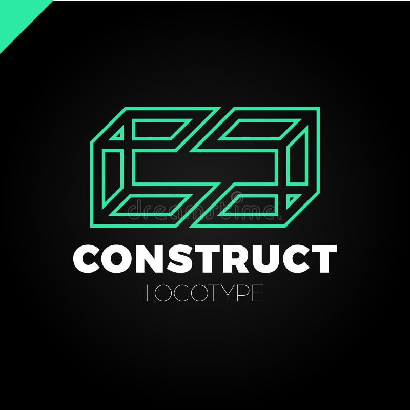 Double or Two Letter C Logo Icon Design Template Elements in 3d Style ...