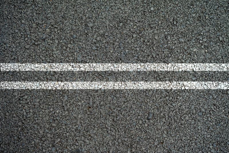 Road Markings White Lines Empty Two Lane Stock Photos - Free & Royalty ...