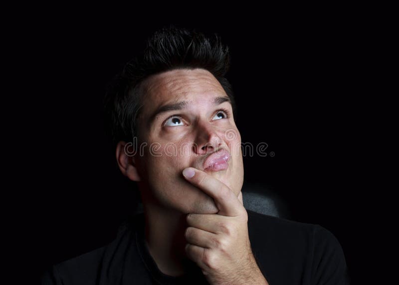 Doubt stock image. Image of doubting, sceptic, doubtful - 16532671
