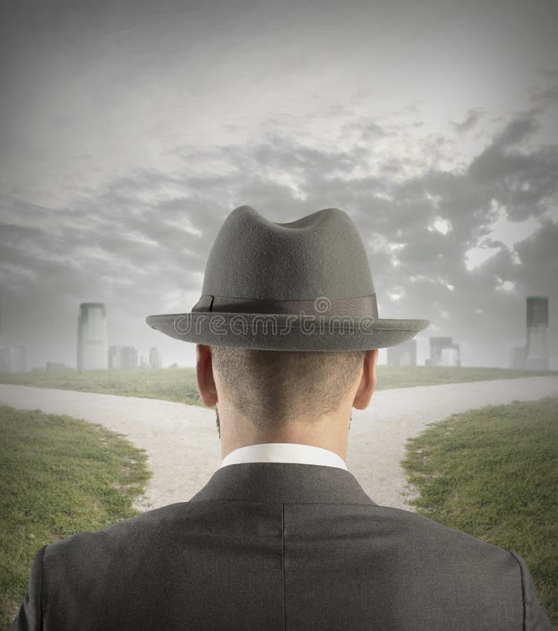 Doubt stock image. Image of opportunity, path, doubt - 33455893