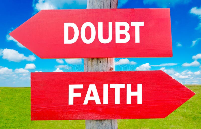 Doubt stock image. Image of doubting, sceptic, doubtful - 16532671