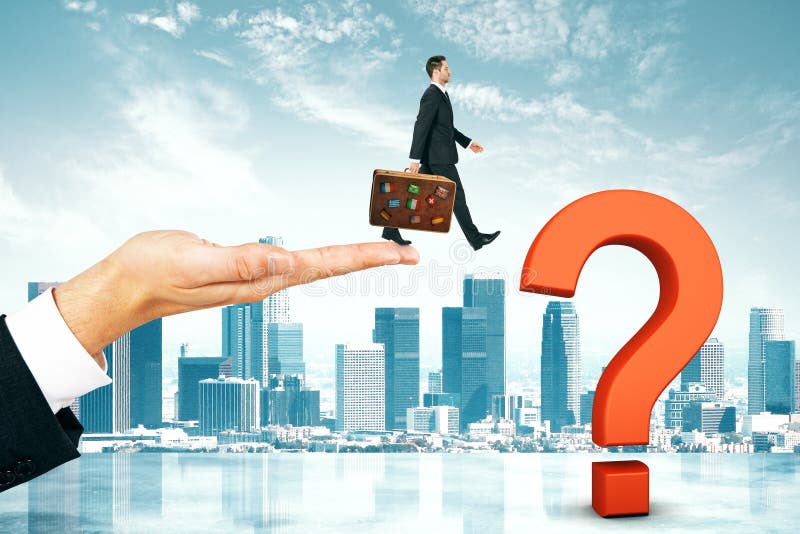 Doubt and faq concept stock photo. Image of design, side - 136506312