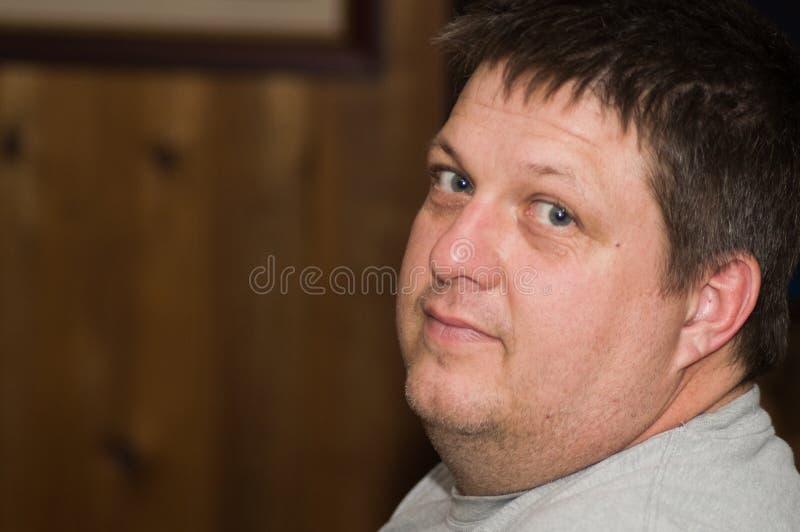Doubtful man stock photo. Image of male, interior, emotion - 8685104