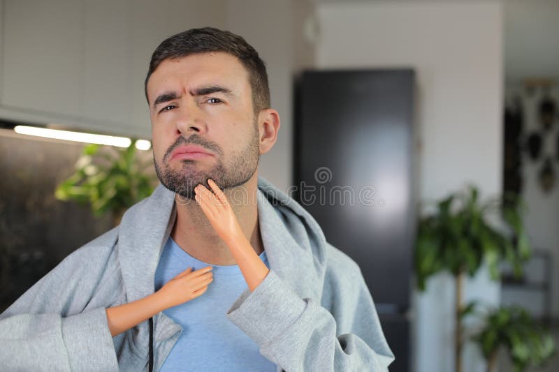Doubtful Man Thinking really Hard Stock Image - Image of adult, choose ...