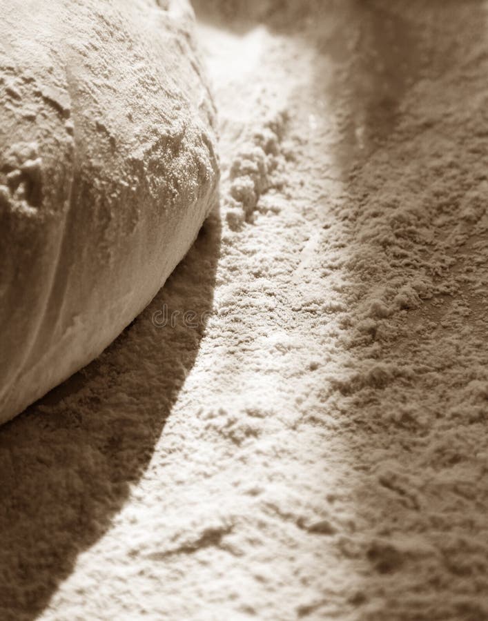 Dough stock image. Image of cuisine, grain, dust, proof - 9336797