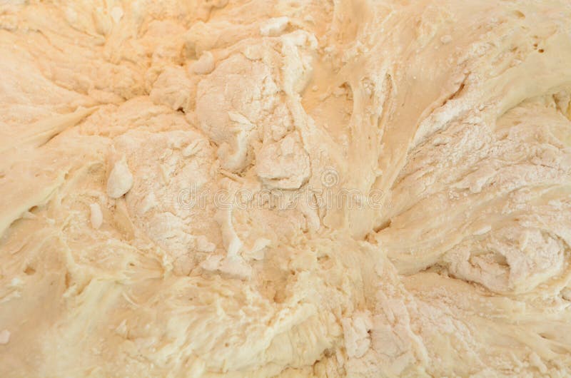 Dough closeup stock image. Image of kitchen, bread, kneading - 60218105