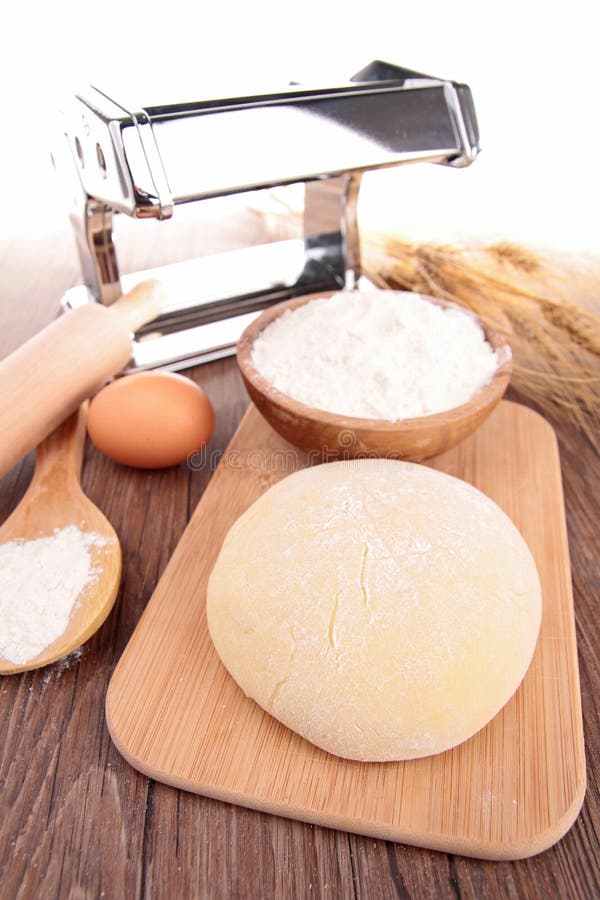 Dough and ingredients stock image. Image of pizza, cook - 29126769