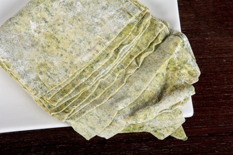 Dough for lasagna stock image. Image of gourmet, crust - 36693335