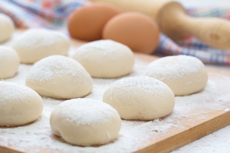 Dough Made for Cooking Pastries Stock Photo - Image of cake, ball: 68512558