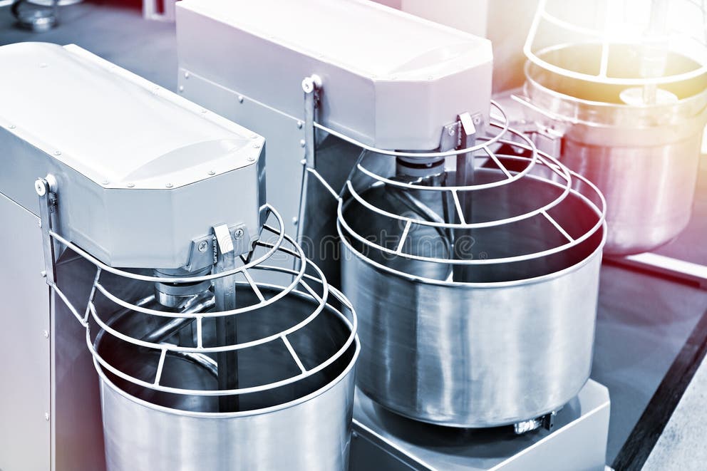 Dough making machine stock photo. Image of processing - 356651926