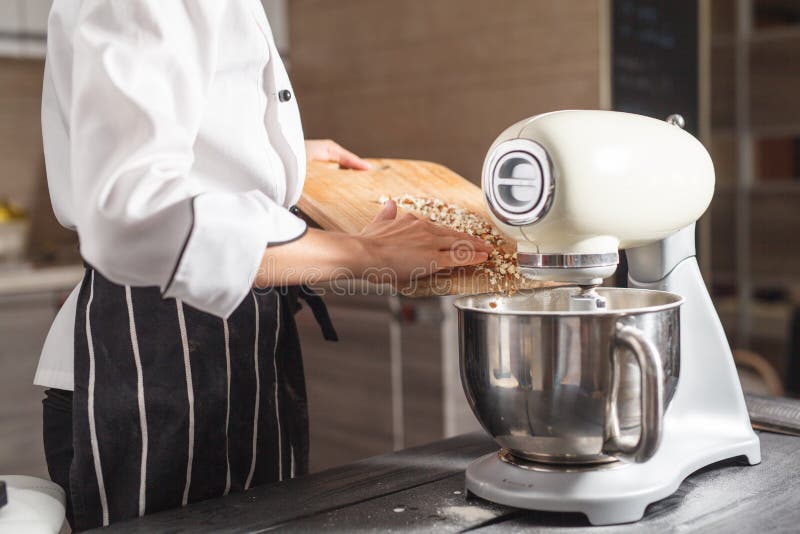 Dough mixer for cake stock photo. Image of homemade, bread - 86310678