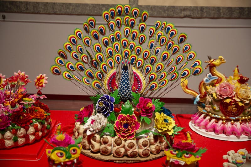 Dough Molding, Chinese Craftsmanship Heritage Stock Photo - Image of ...