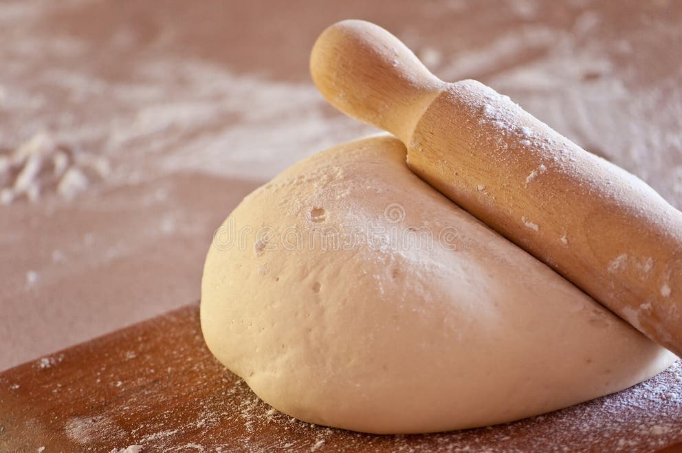 Dough and Pin stock photo. Image of dough, bread, cooking - 17510826