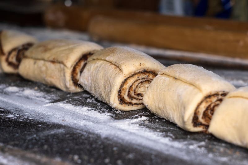 Dough on the table stock photo. Image of ingredients - 143370888