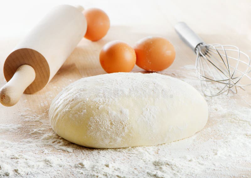 Bread cooking.Dough stock image. Image of cook, gourmet - 13837839